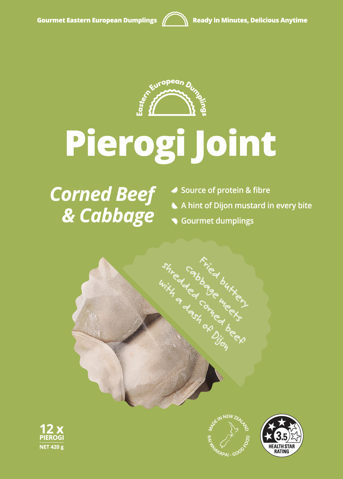 Corned Beef & Cabbage Pierogi – Pierogi Joint